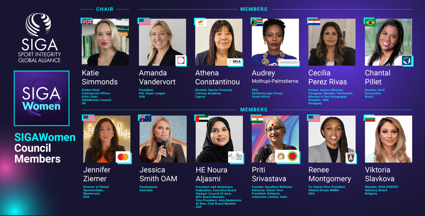 SIGA Women Council – Sport Integrity Global Alliance